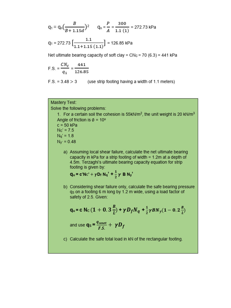 Foundation Design and Footing Details | PDF | Foundation (Engineering ...