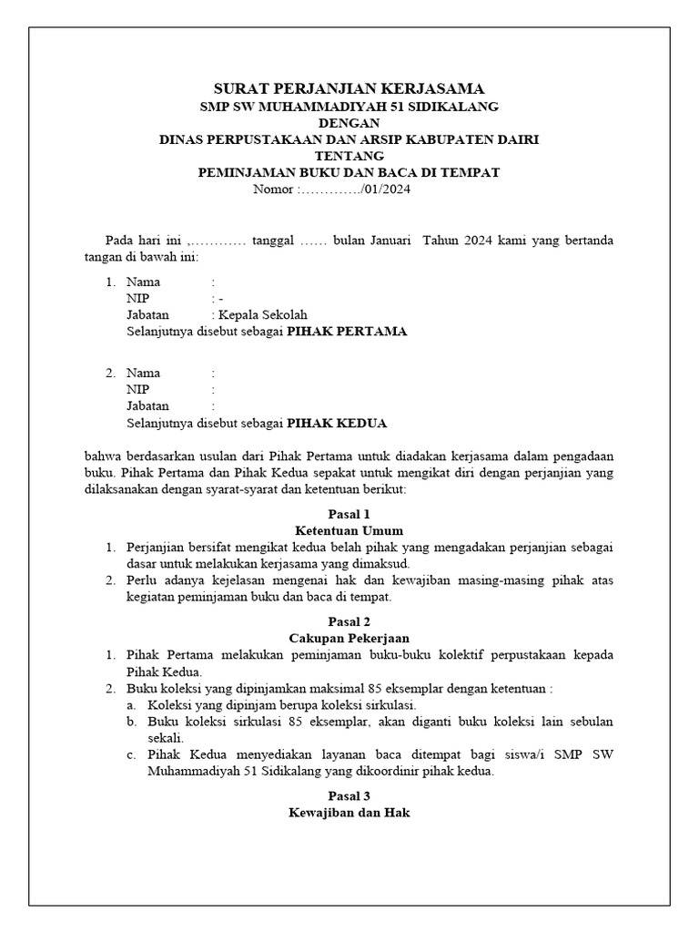 Mou SMP MHD & Pusda | PDF