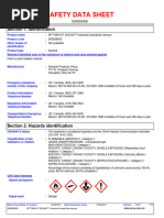 (SDS) Sunlight-Dishwashing-Liquid-Sds-Sheet | PDF | Toxicity | Occupational Safety And Health