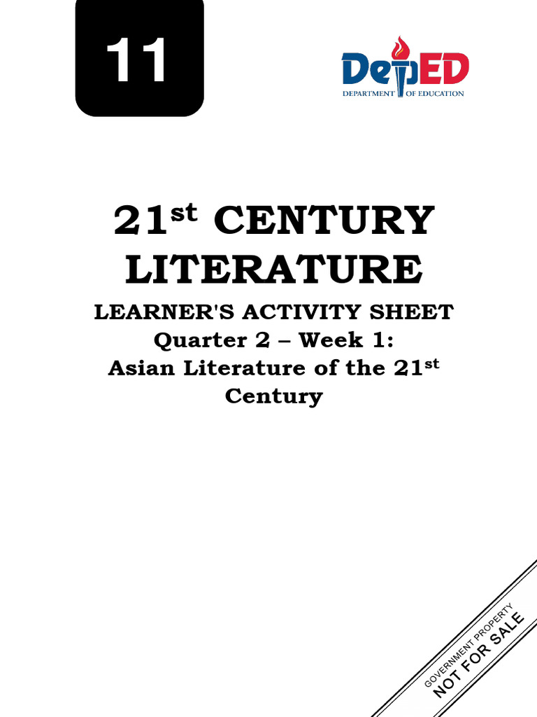 LAS G11 Q2 Week1 21st-Century-Literature | PDF | Confucianism ...
