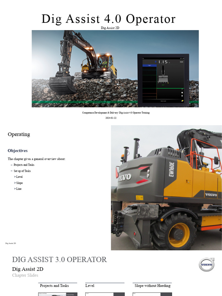 Dig Assist 4.0 2D | PDF | Slope | Angle