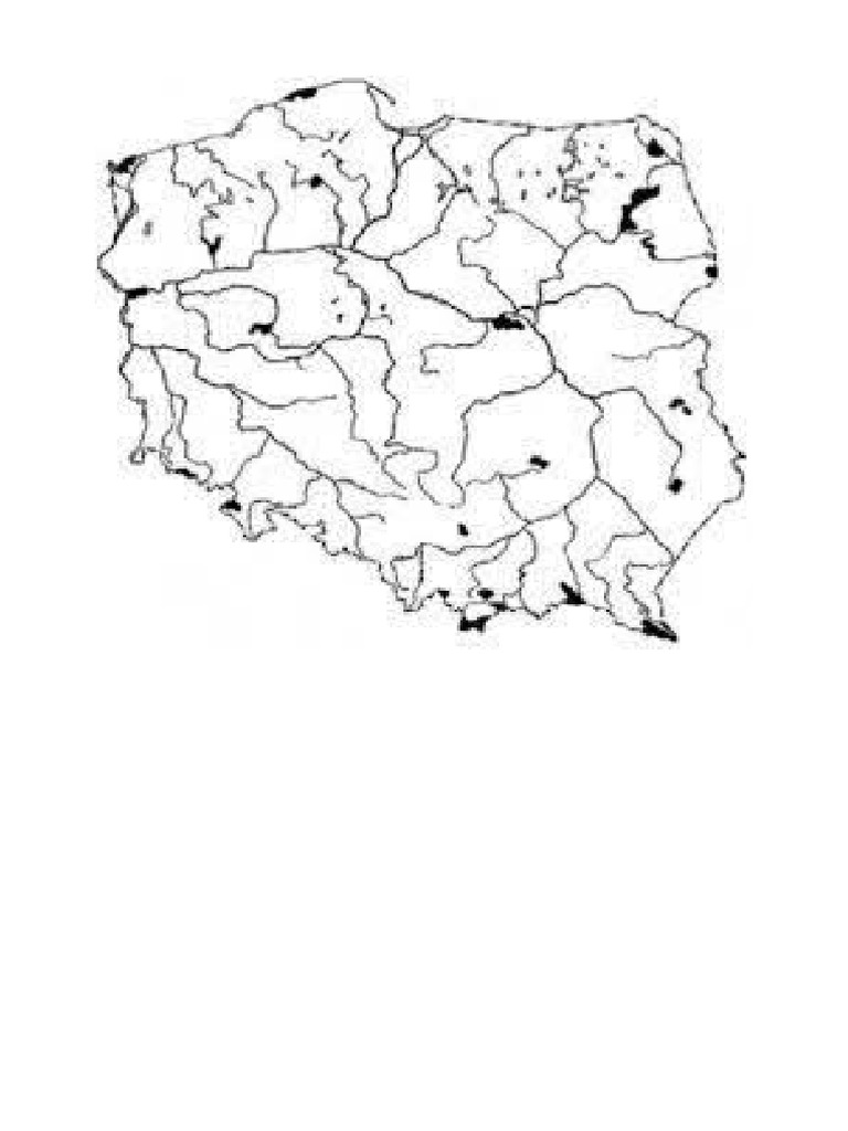 Mapa Polski Rzeki | PDF