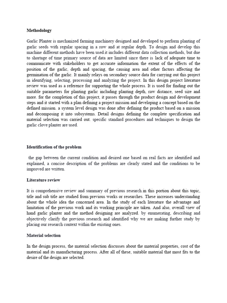 Methodology | PDF | Methodology | Data