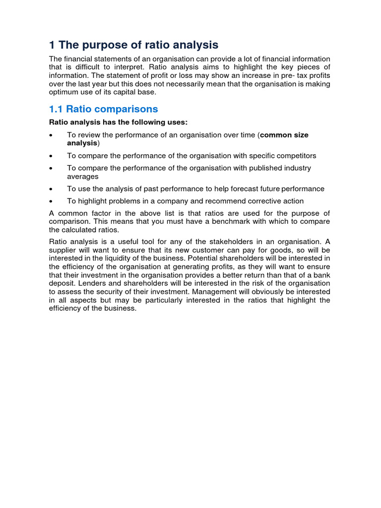Evaluating Financial Performance | PDF | Dividend | Leverage (Finance)