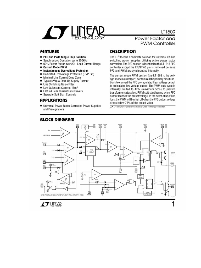 LT1509CN | PDF