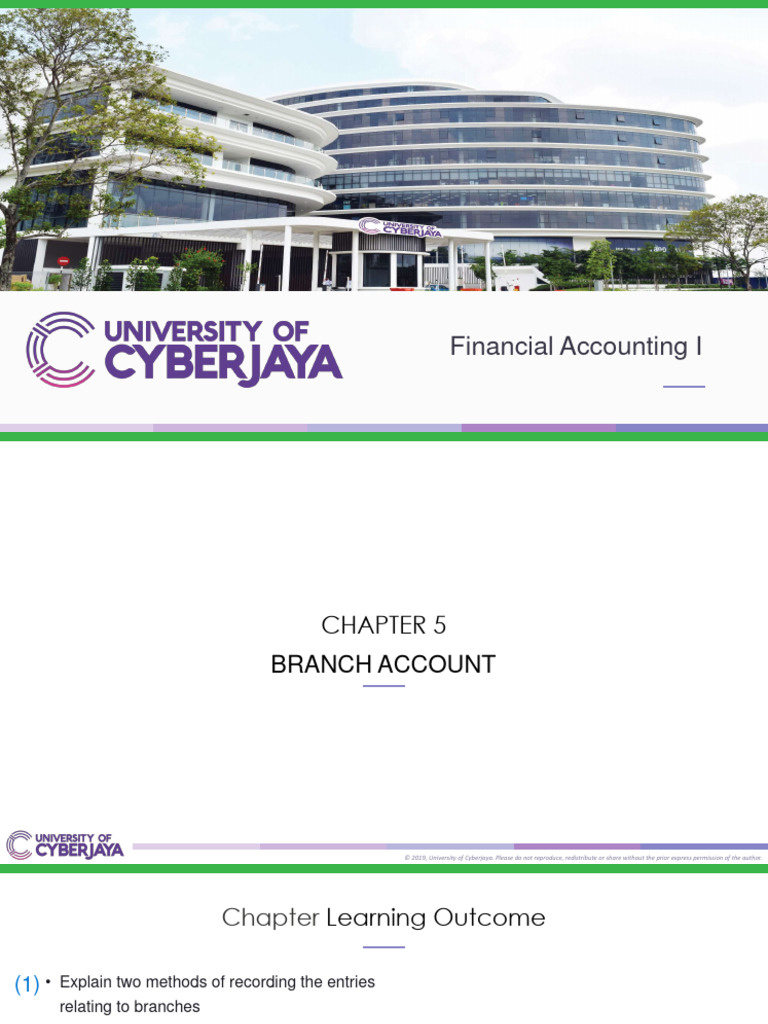 Chapter 5 - Branch Account | PDF | Inventory | Business Economics