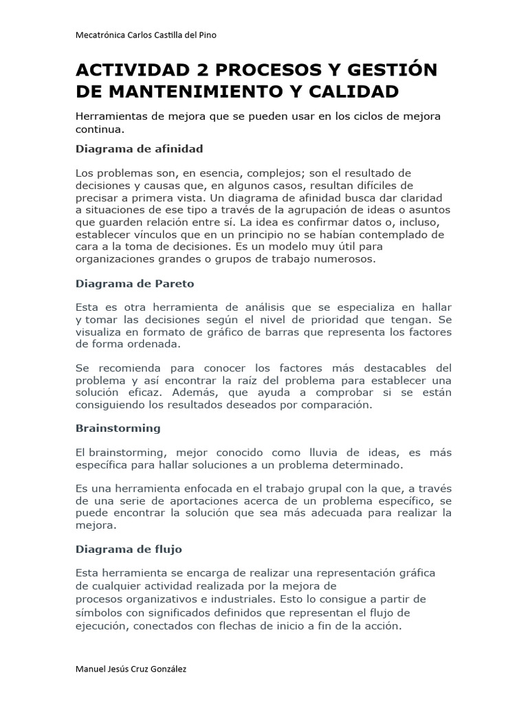 Actividad 2 PGMC | PDF