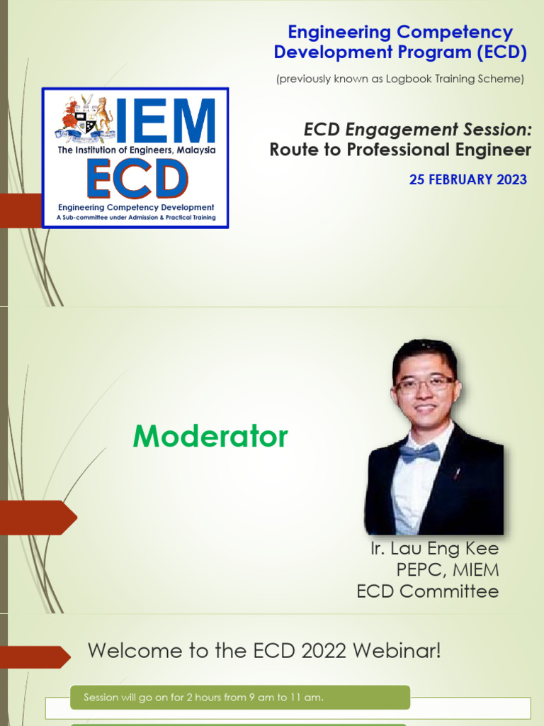 2023-02-25 IEM ECD Engagement Session - (R4) | PDF | Mentorship ...
