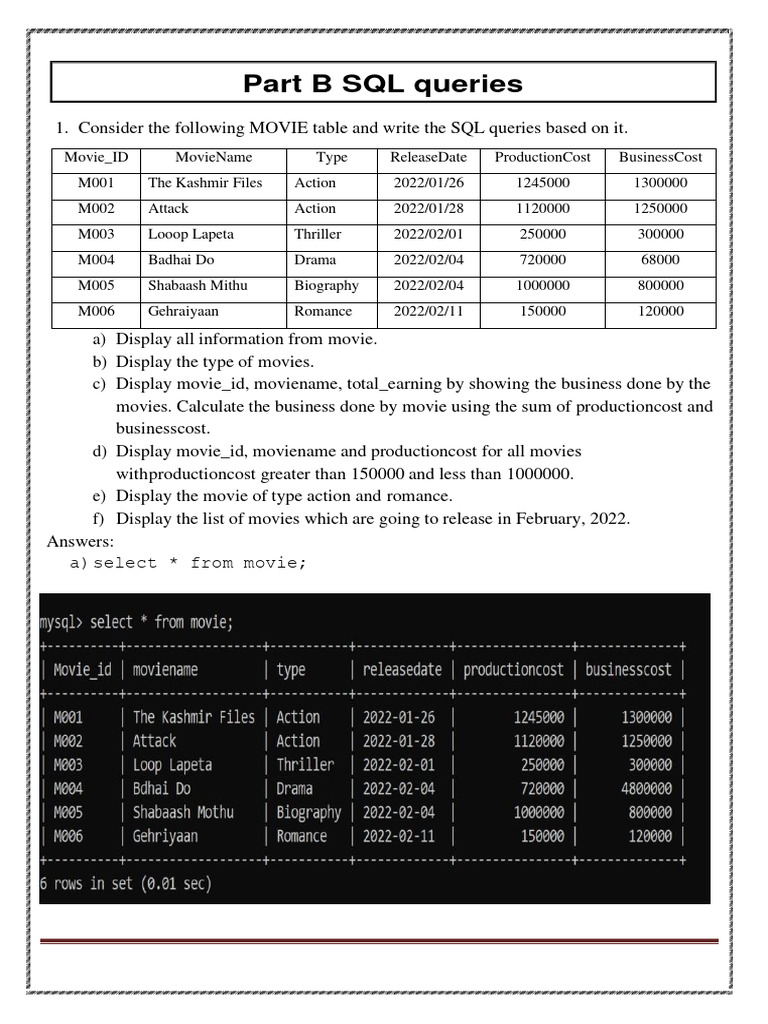 Cs SQL Program-1 | PDF | Databases | Software Engineering