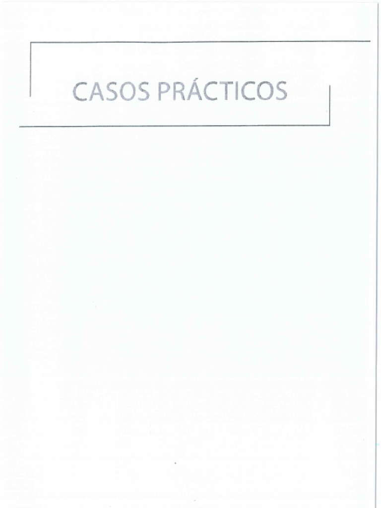 Caso Practico 1 | PDF