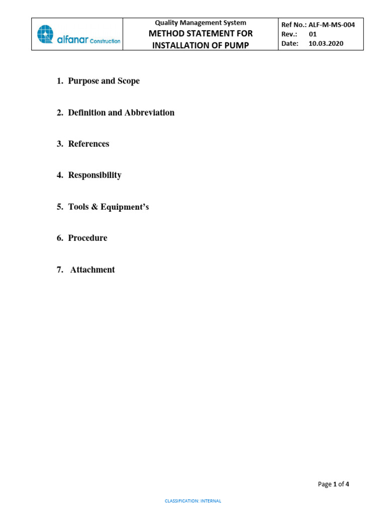 3-3-4. MOS Installation of Pump | PDF | Pump | Electrical Connector