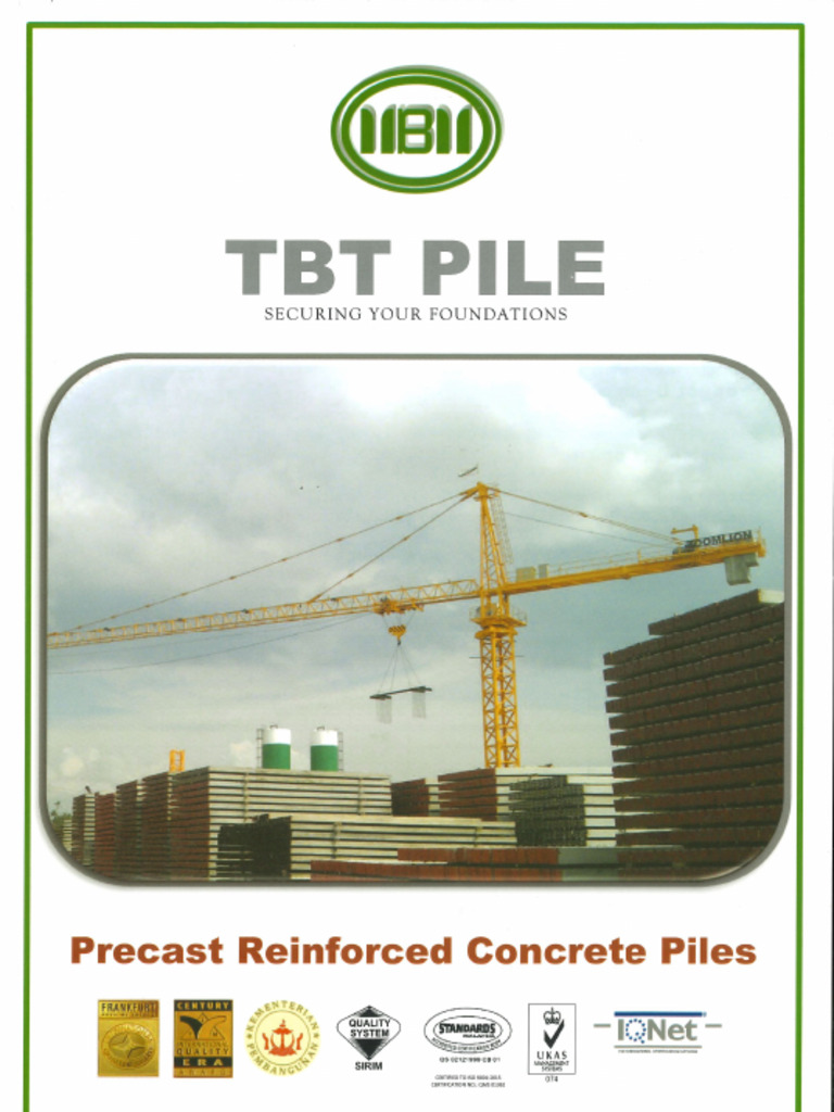 TBT RC Pile Brochure | PDF