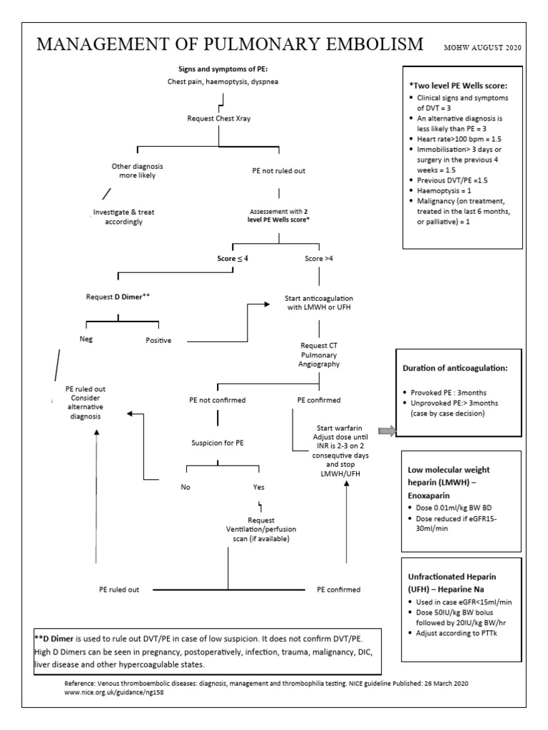 18.guidelines PE | PDF | Epidemiology | Medicine