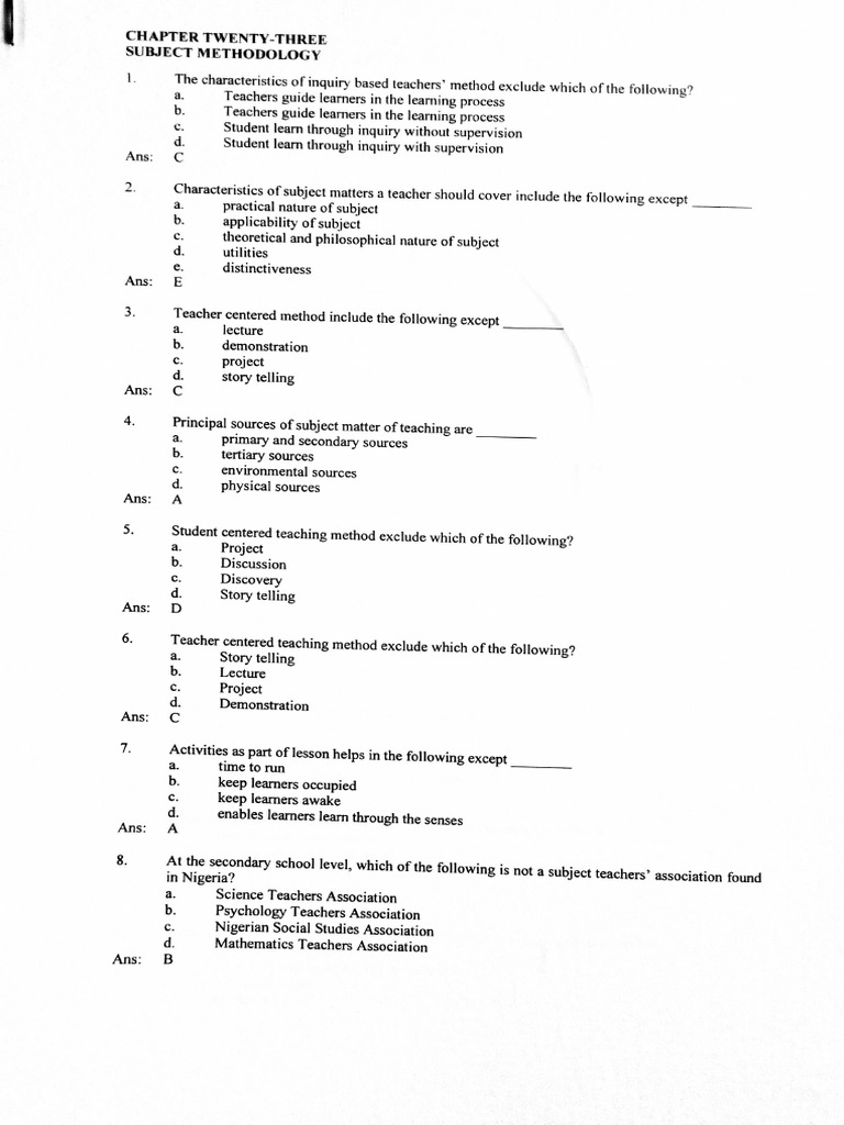 TRCN Past Questions and Answers | PDF
