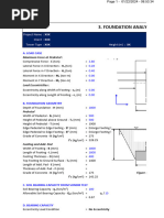 One-Way Shear Design for Pad Footing | PDF | Concrete | Building ...