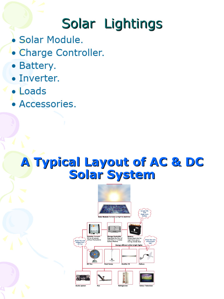Solar Lighting | PDF