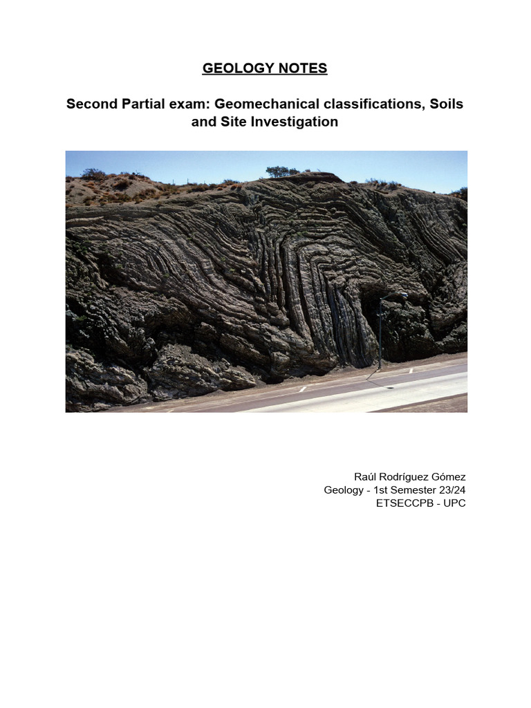 Geology-Notes 2part | PDF | Landslide | Weathering