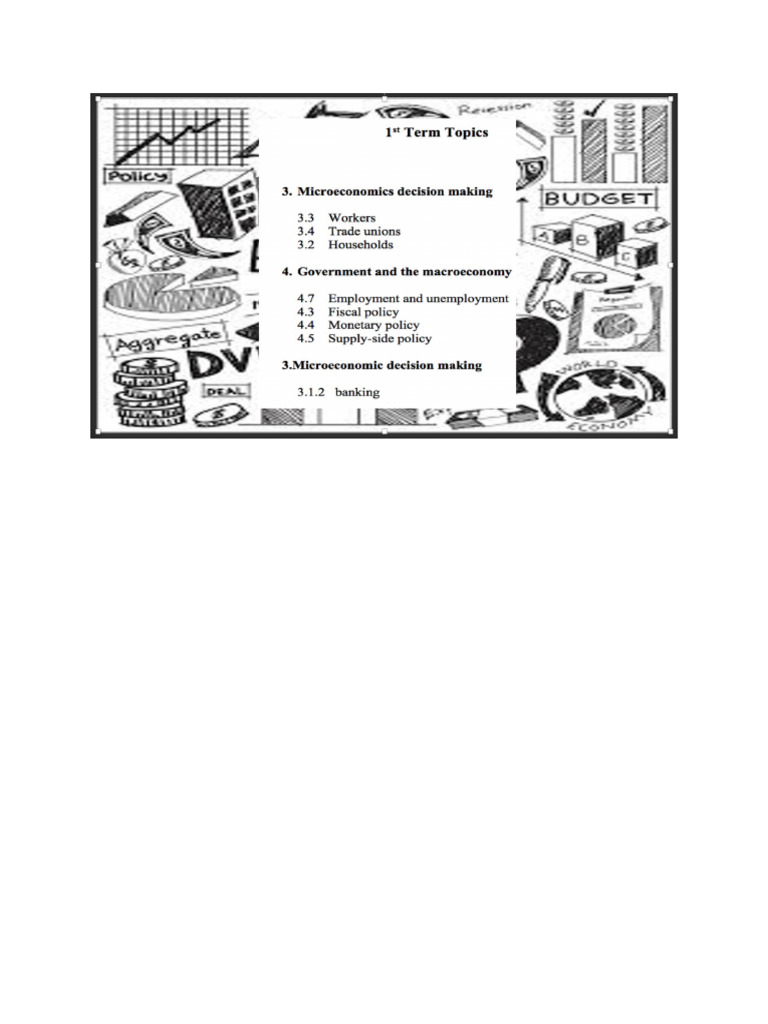Ist Term Topics X | PDF