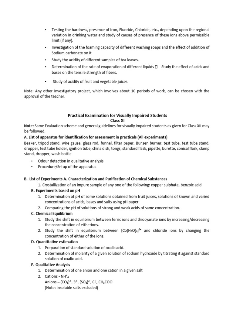 Chemistry - SrSec - 2023 24 6 9 | PDF | Chemical Reactions | Proteins