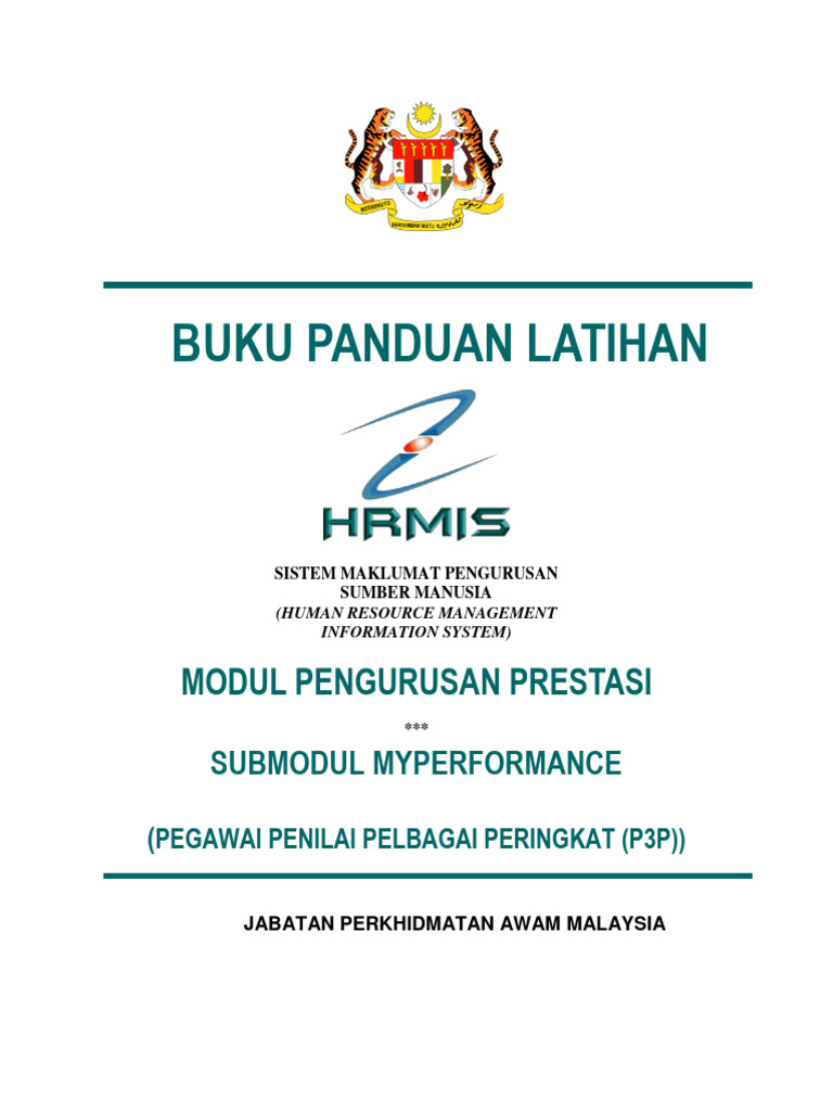 05 Panduan Pengguna MyPerformance - P3P | PDF