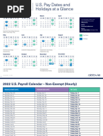 PremierFMS 2025 Payroll Schedule IRIS | PDF
