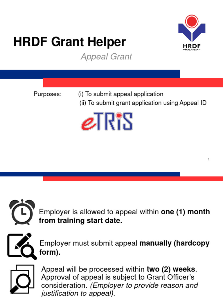 1 Appeal HRDF Grant Helper PDF | PDF | Computing