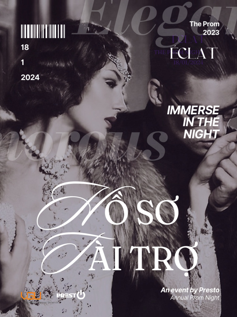 Prom 2024 Éclat Proposal | PDF