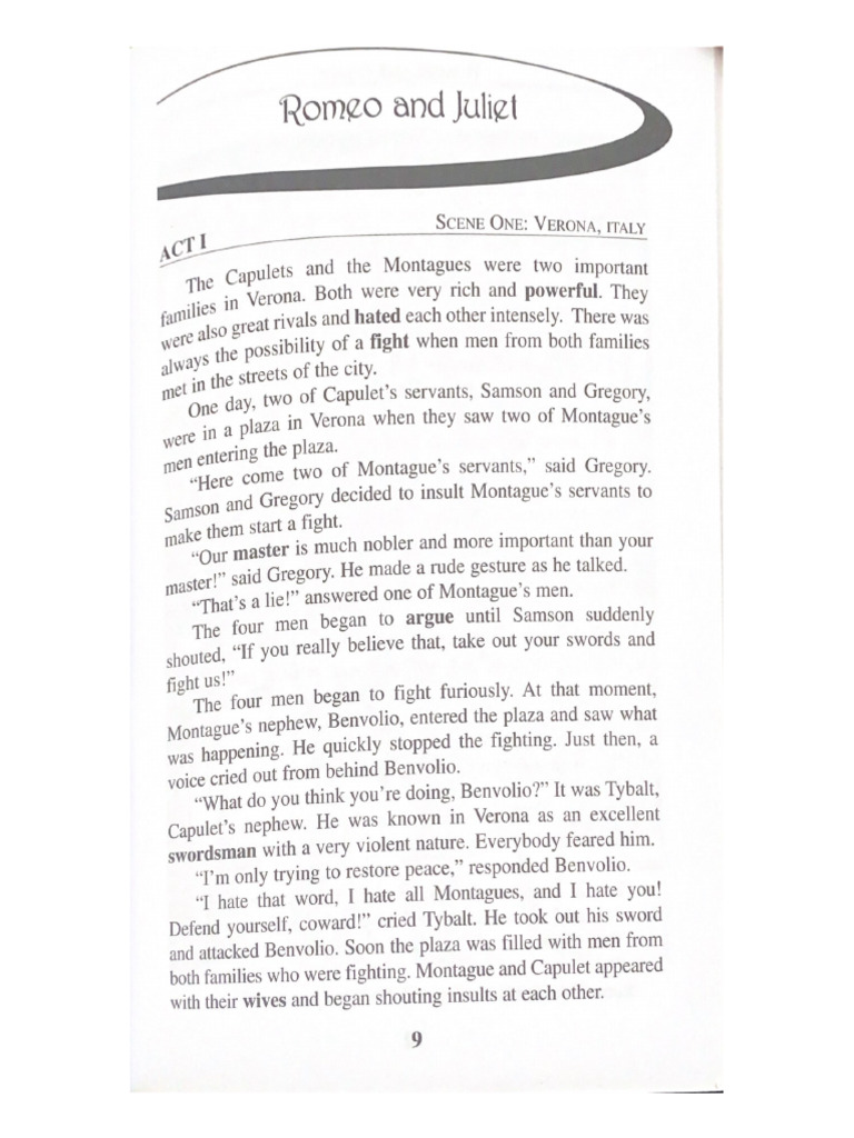 Romeo and Juliet | PDF