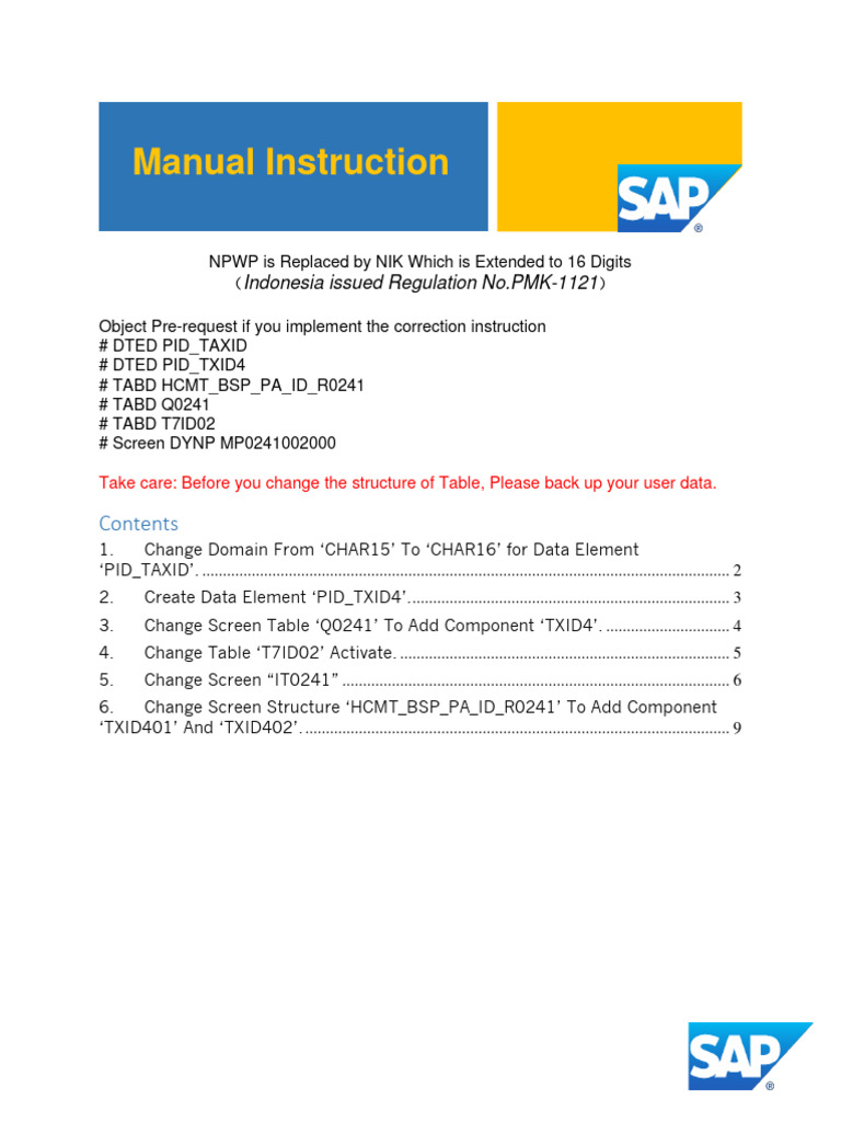 Manual Instruction For N3283144 | PDF | Information Technology | Data Management