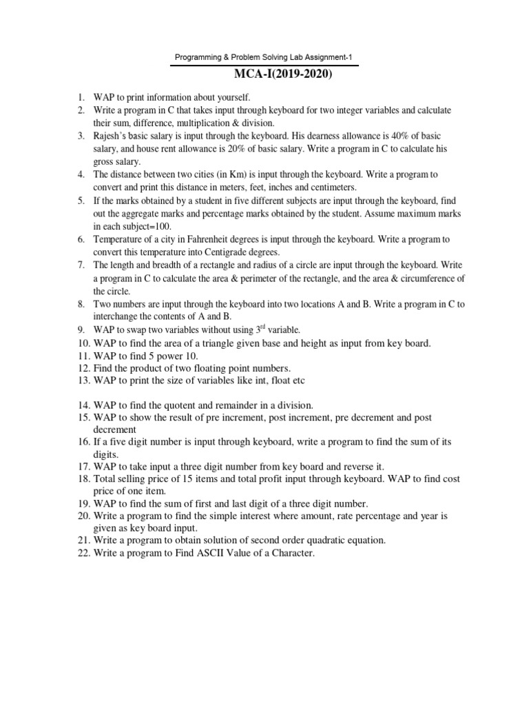 Assignment 2 | Download Free PDF | Area | Mathematics Assignment 2 | Download Free PDF | Area | Mathematics