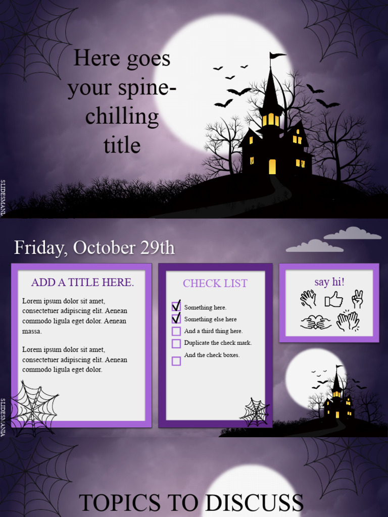 Halloween SlidesMania | PDF | Computing