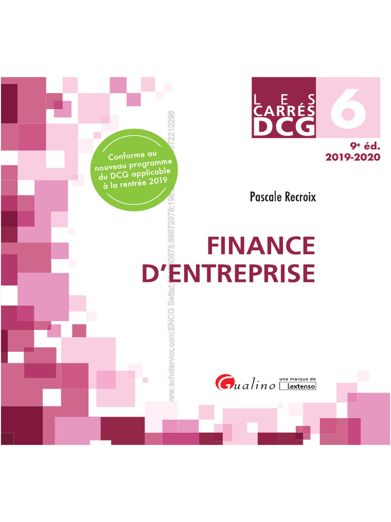 Carrés DCG Finance | PDF