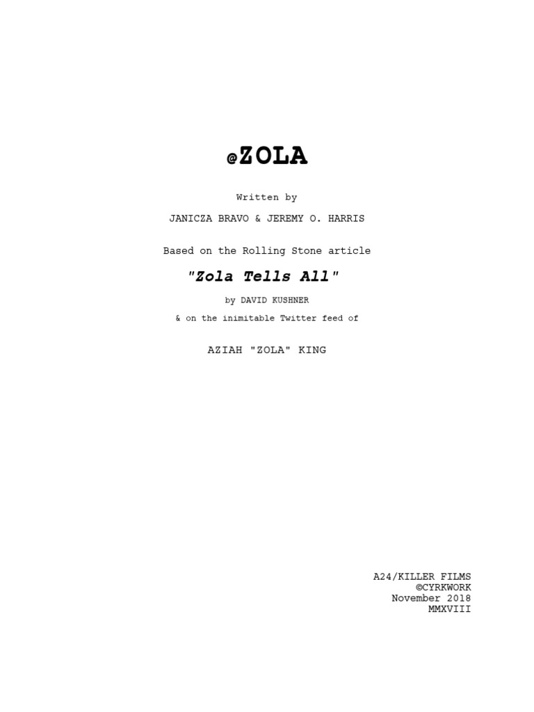 Zola | PDF