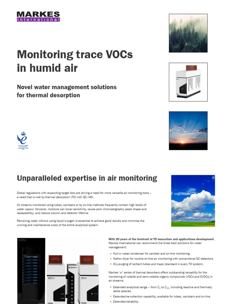 Water Management Brochure | PDF | Volatile Organic Compound | Gas ...