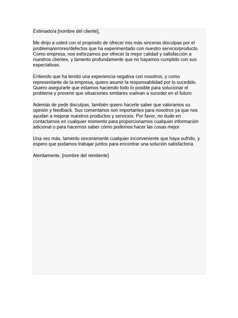 Carta de Perdon Por Mi Actitud Ejemplo A Mi Novio 3 | PDF