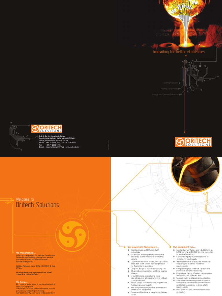 Advanced Induction Equipment Solutions | PDF | Power Inverter | Automation