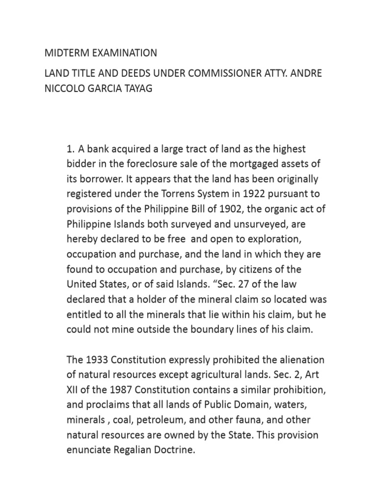 Midterm Examination Ucc | PDF