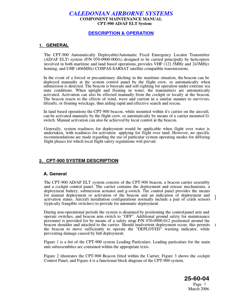 CPT-900 ADELT Manual Part2 | PDF | Electrical Engineering ...