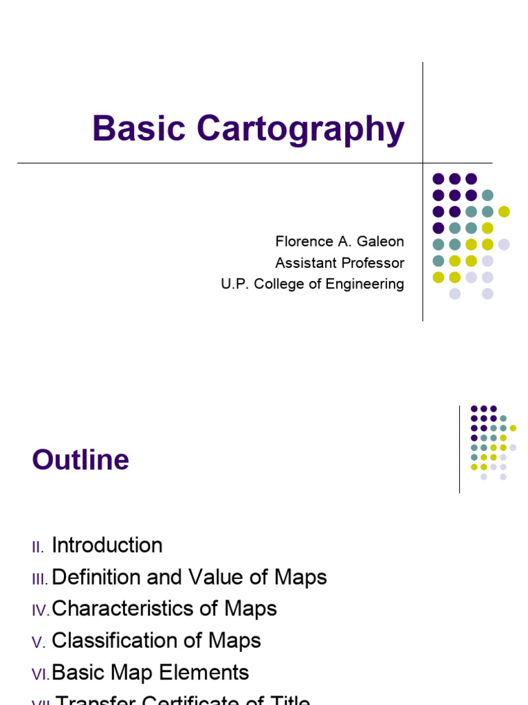 Basic Cartography | PDF | Map | Cartography