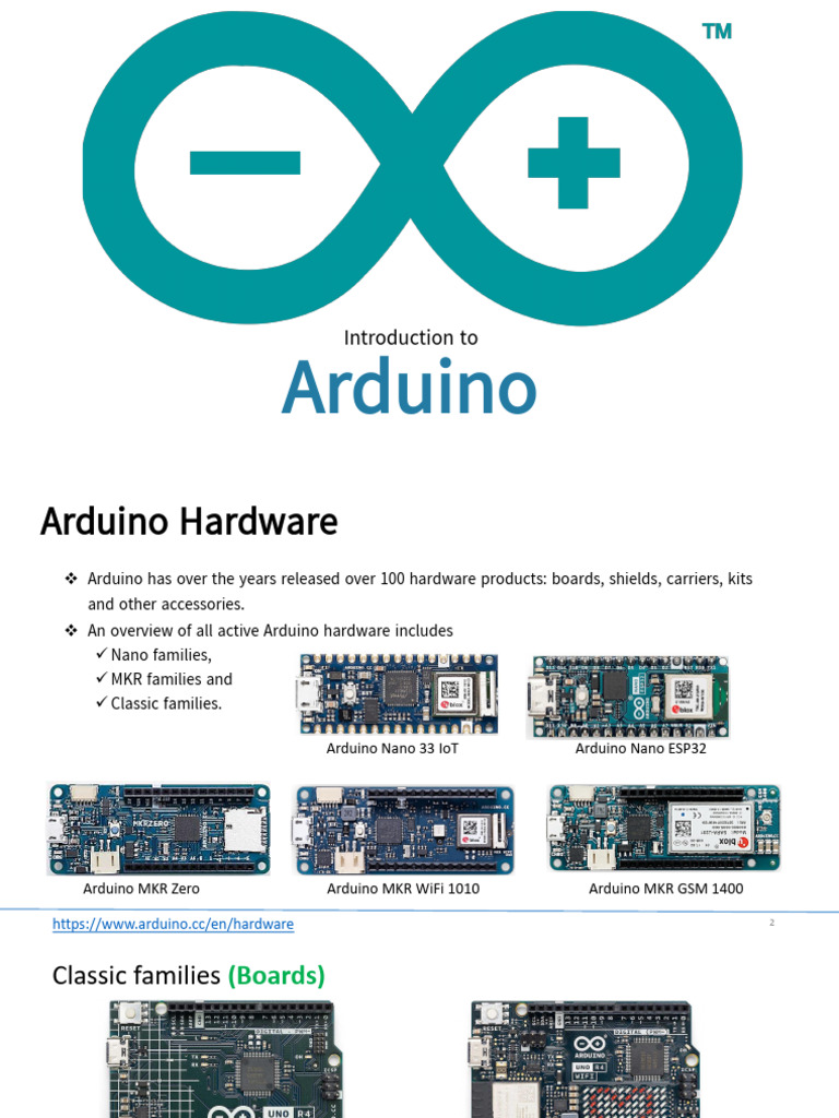 Intro 2 Arduino | PDF | Arduino | Information And Communications Technology