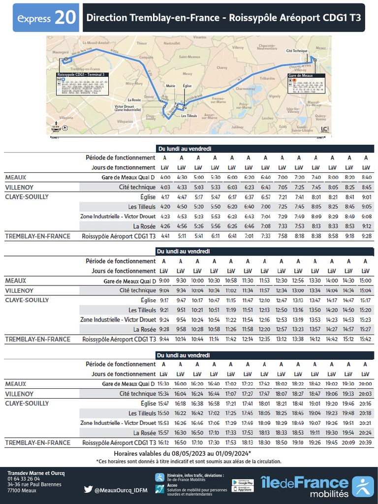 Ligne 20 Express | PDF