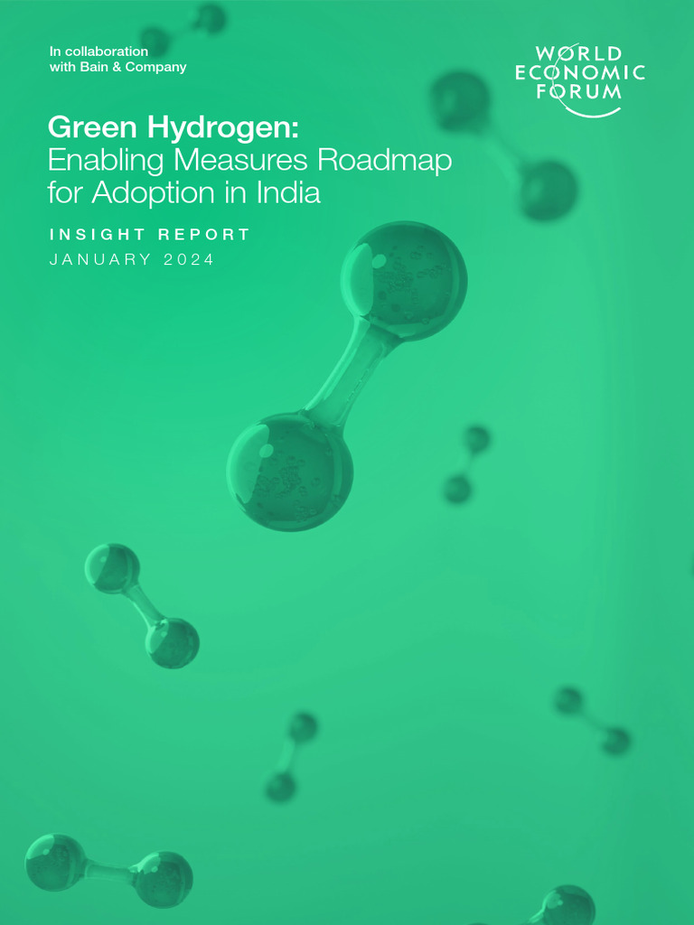 Green Hydrogen Adoption Roadmap for India | PDF | Energy Storage ...