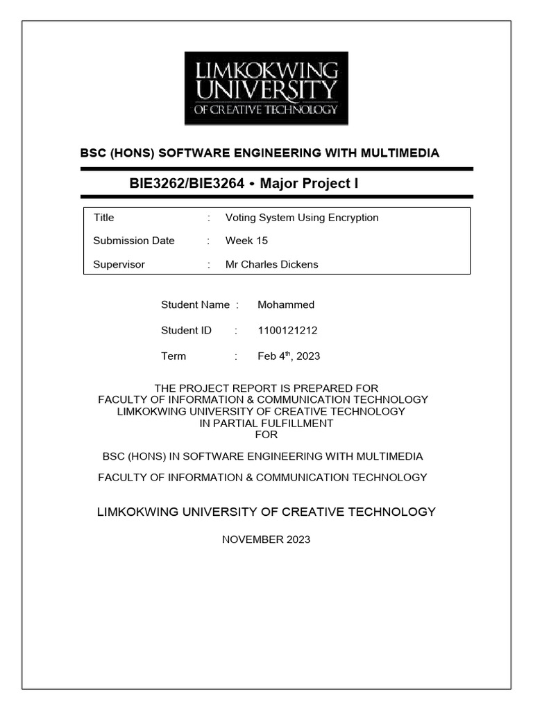 Mohammad Final Report | PDF | Key (Cryptography) | Cryptography Mohammad Final Report | PDF | Key (Cryptography) | Cryptography