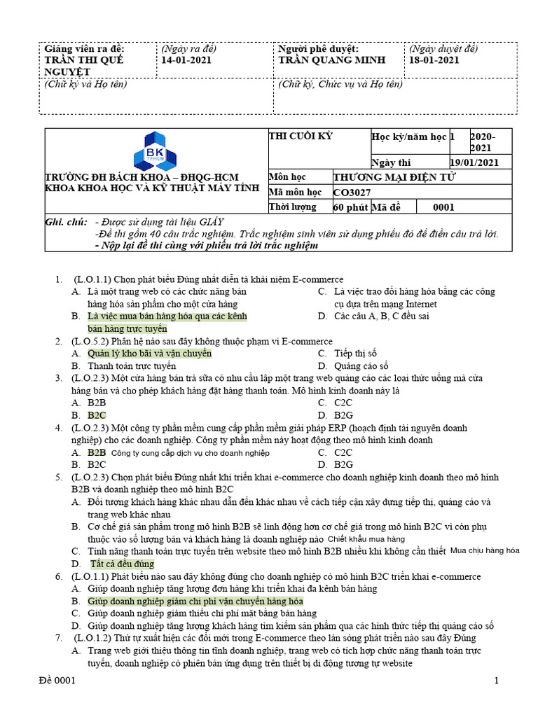 Thuong-Mai-Dien-Tu - De-Tmdt-2021 - Co-Dap-An - (Cuuduongthancong - Com ...