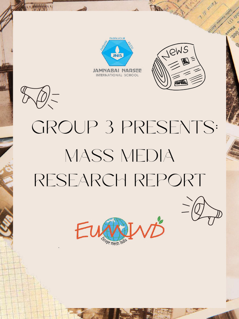 Eumind Mass Media Research Report New | PDF | Mass Media | Television