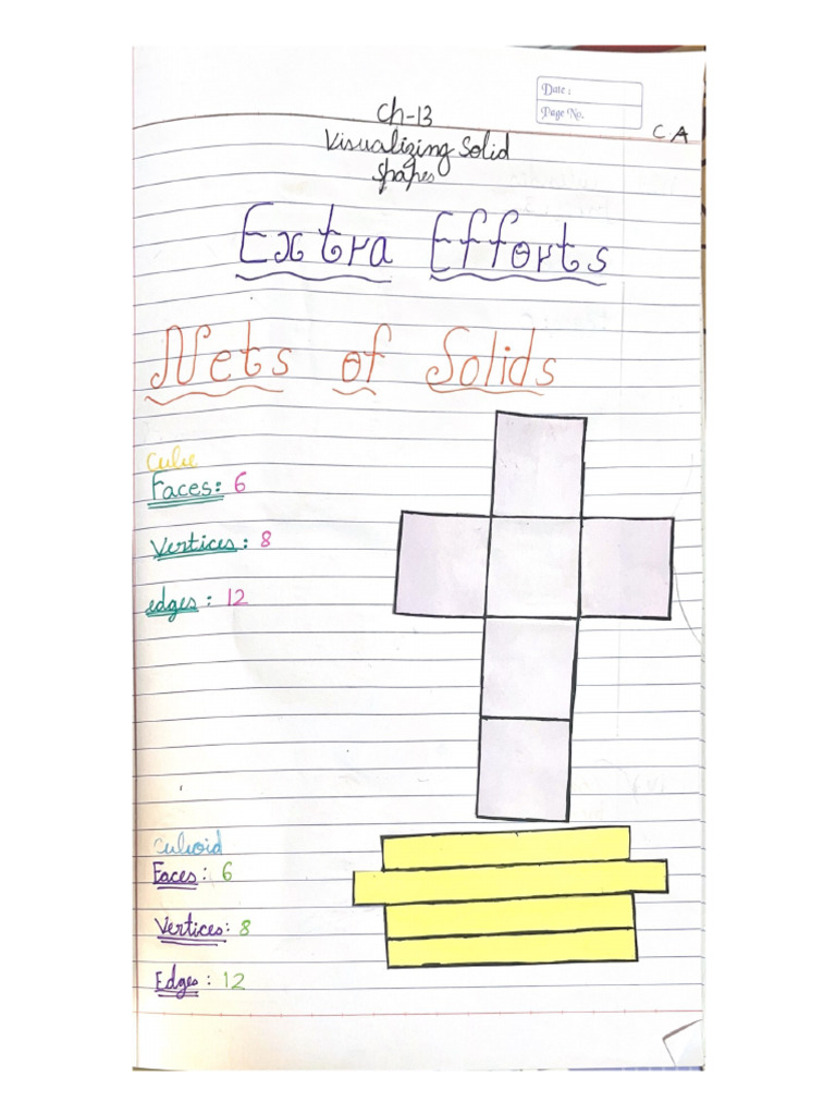 Nets of Solids | PDF