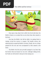 The Rabbit and The Turtle | PDF