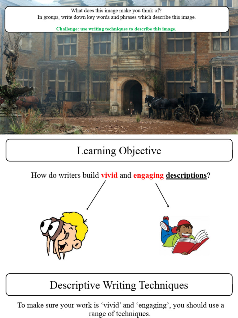 Descriptive Writing | PDF | Human Communication | Cognitive Science