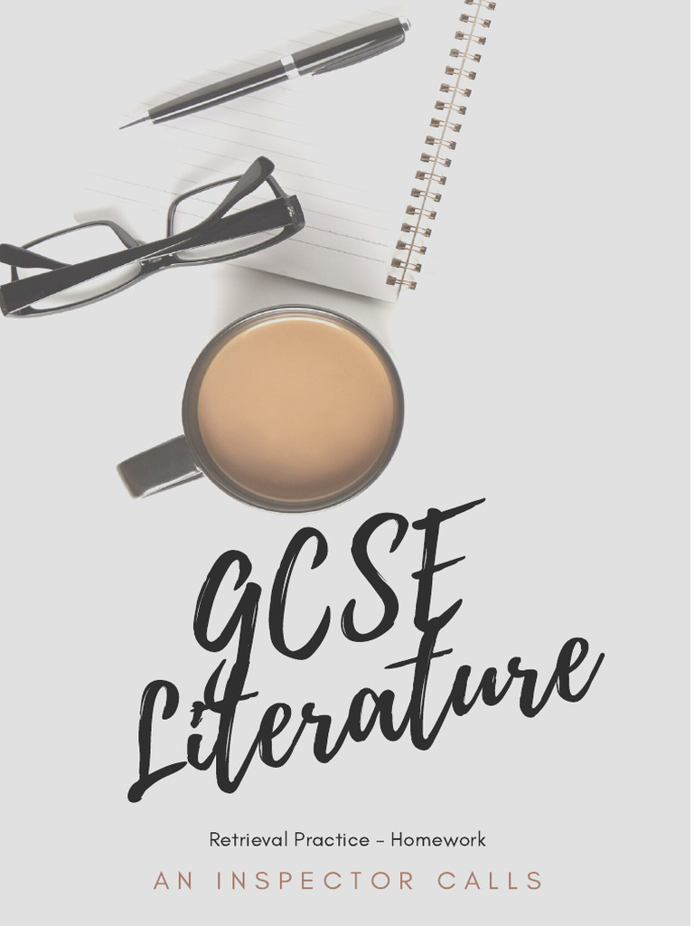 An Inspector Calls Retrieval Pack Revision Booklet | PDF