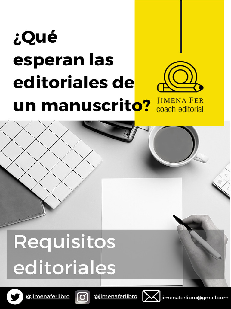 Requisitos Editoriales | PDF | Novelas | Narración